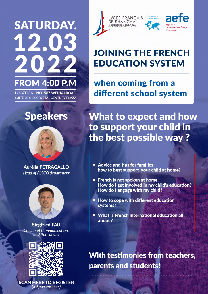Conference: Transitioning into the French education system - Lycée ...